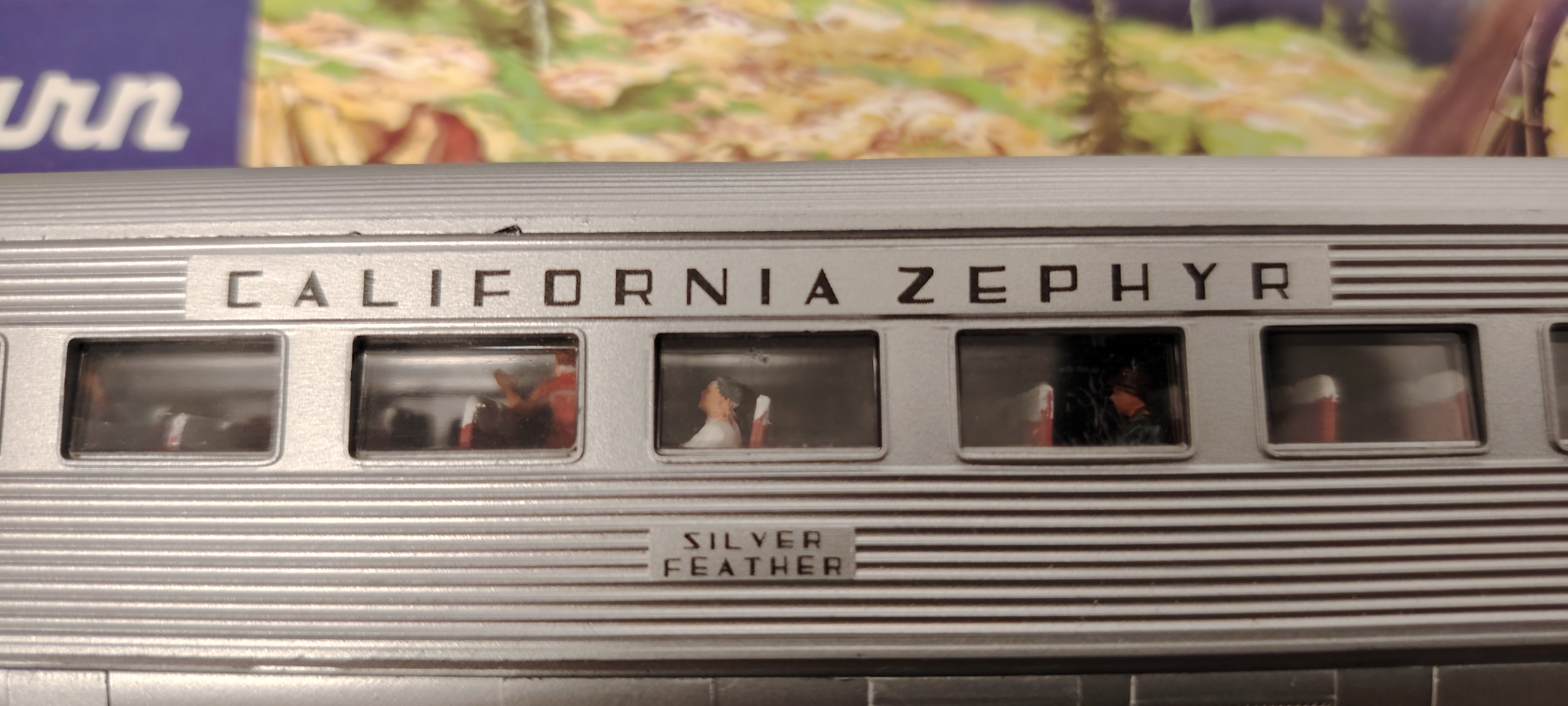 Pre owned Athearn HO. POMB14 streamline coach California Zephyr silver ...