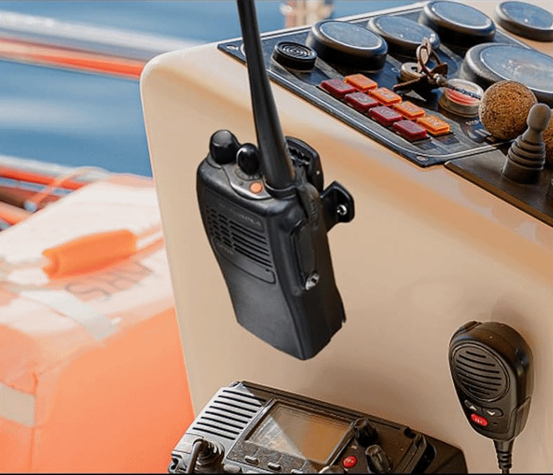 Universal radio mount holder