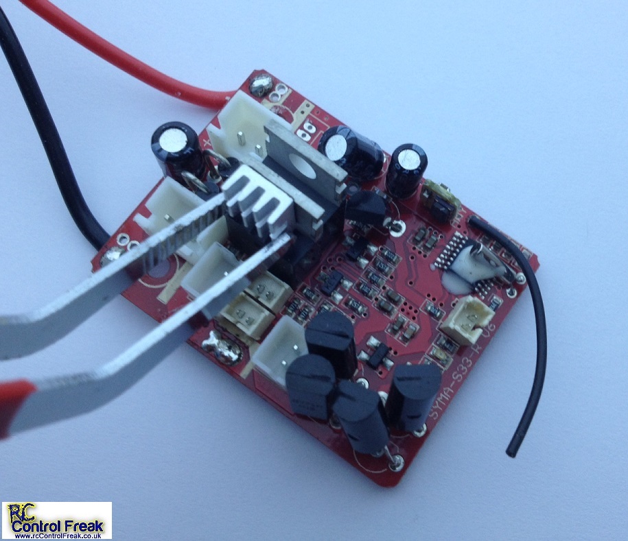 RC Helicopter PCB Circuit Board Heat Sink Upgrade - Modification