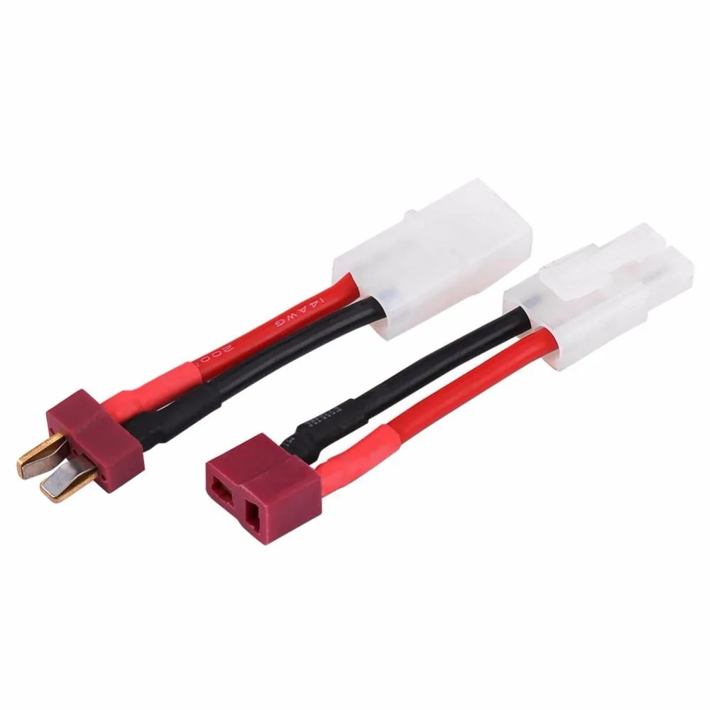 Adapter Lead Cable Deans T Male Plug to Female Tamiya