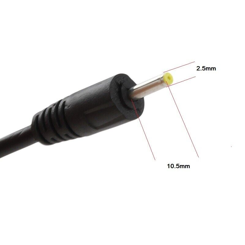 2.5mm Round Pin Connector 5v USB DC Charger Power Cable Lipo Battery