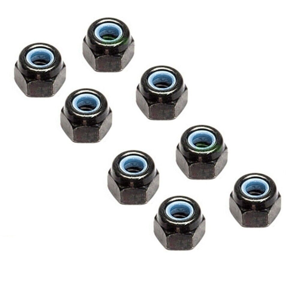 RC Car 4mm Locking Wheel Nuts 1/10 1/16 Tamiya Ansmann HPI Traxxas