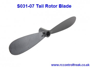 Syma RC Helicopter S031-07 Spare Tail Rotor Blade