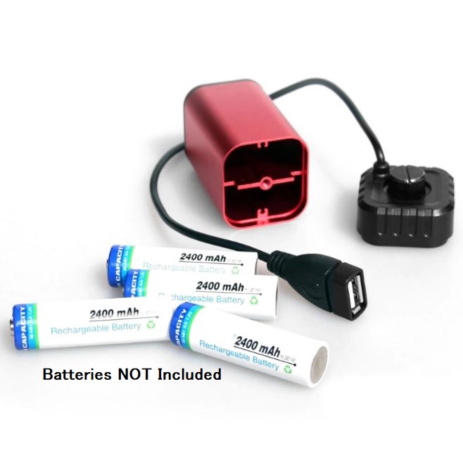 5V USB 4X AA Battery Waterproof Portable Charger Holder Power Pack Case Box