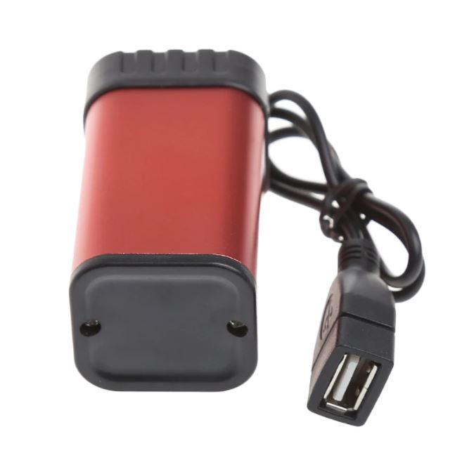 5V USB 4X AA Battery Waterproof Portable Charger Holder Power Pack Case Box