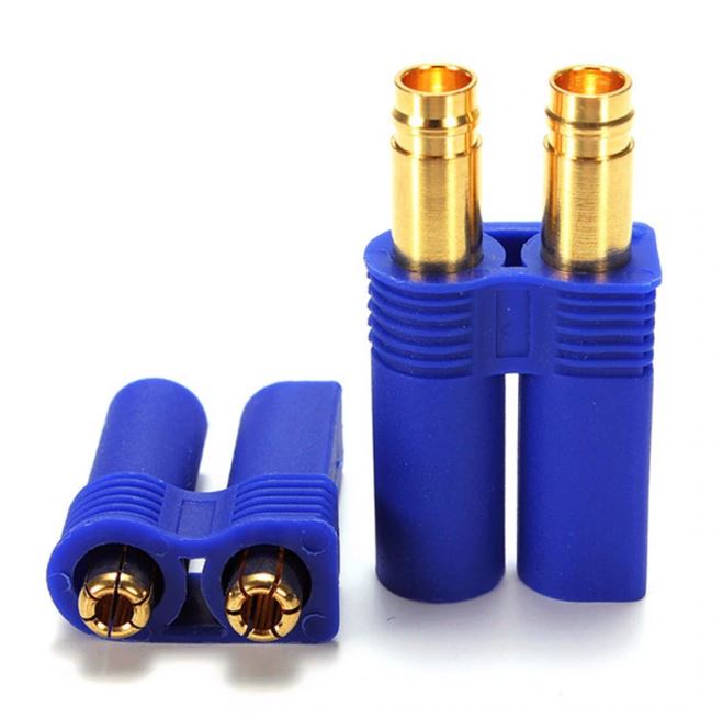 Quality Gold EC5 5mm Banana Plug RC 120A Lipo Battery Connectors Sockets