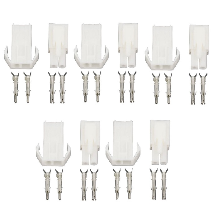 5x Pairs Mini Small Tamiya EL-2P Male Plug Connector RC Battery or Charger