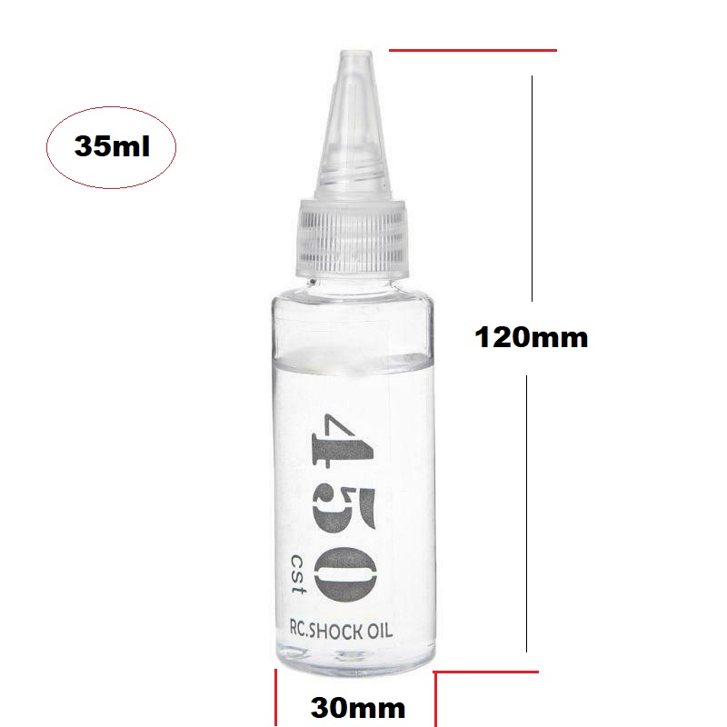 RC Model Car Shock Absorber Damper Oil 450 cSt Viscosity 35ml Bottle