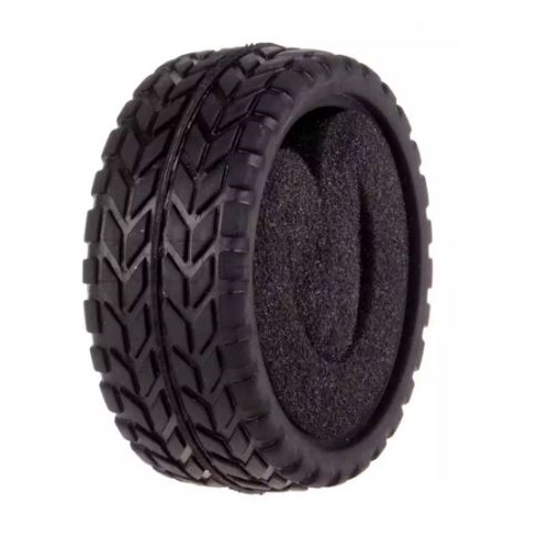 RC 1:10 On Road Racing Car Rubber Tread Tires Tyre With Sponge Insert