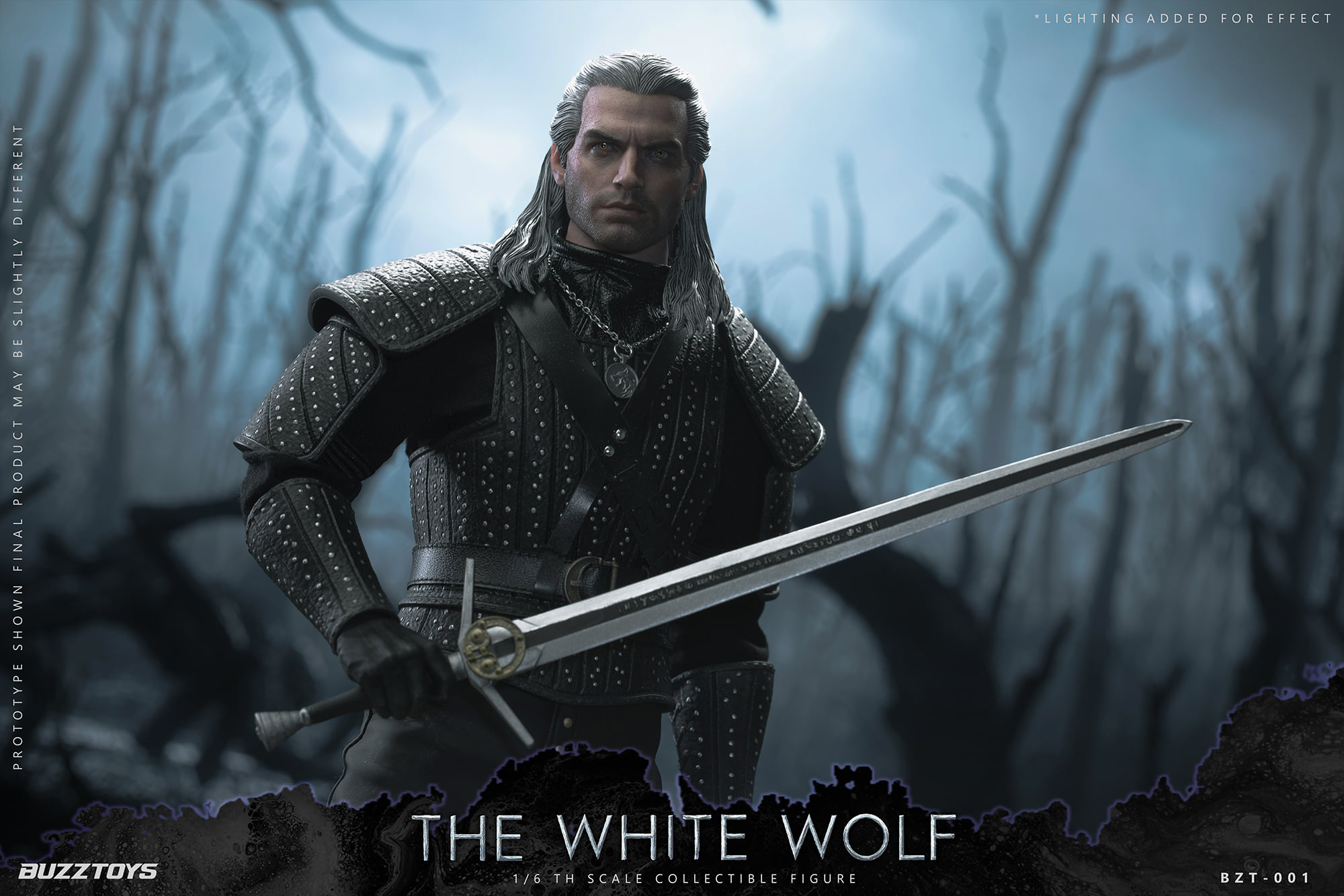 BUZZTOYS 1/6 Scale The White Wolf figure