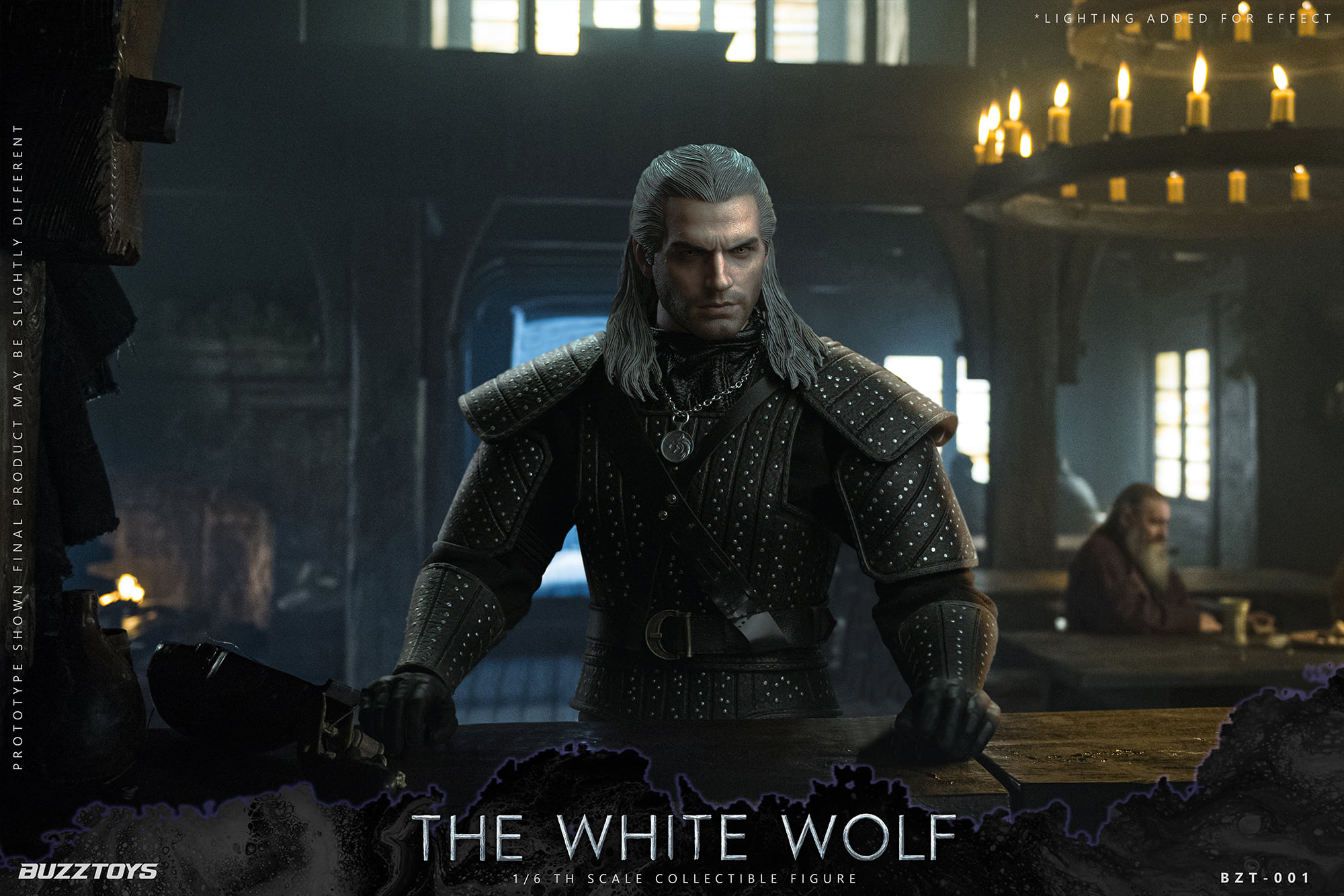BUZZTOYS 1/6 Scale The White Wolf figure