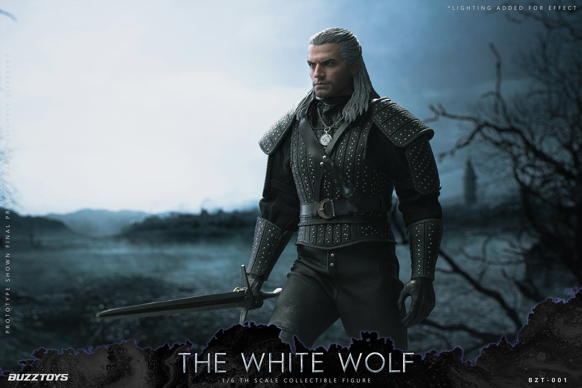 BUZZTOYS 1/6 Scale The White Wolf figure