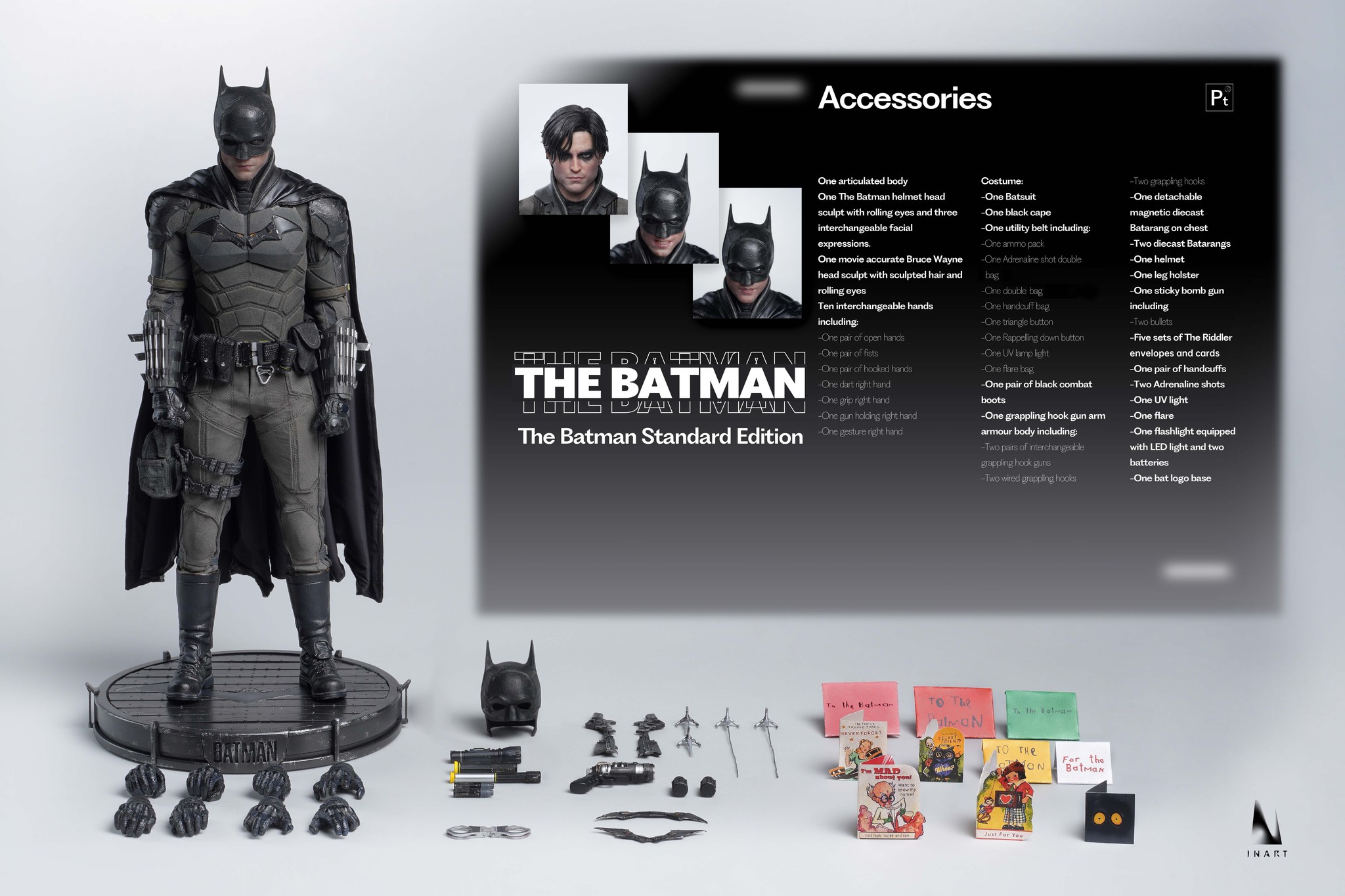 Queen Studios INART 1/6 Scale The Batman Standard Edition