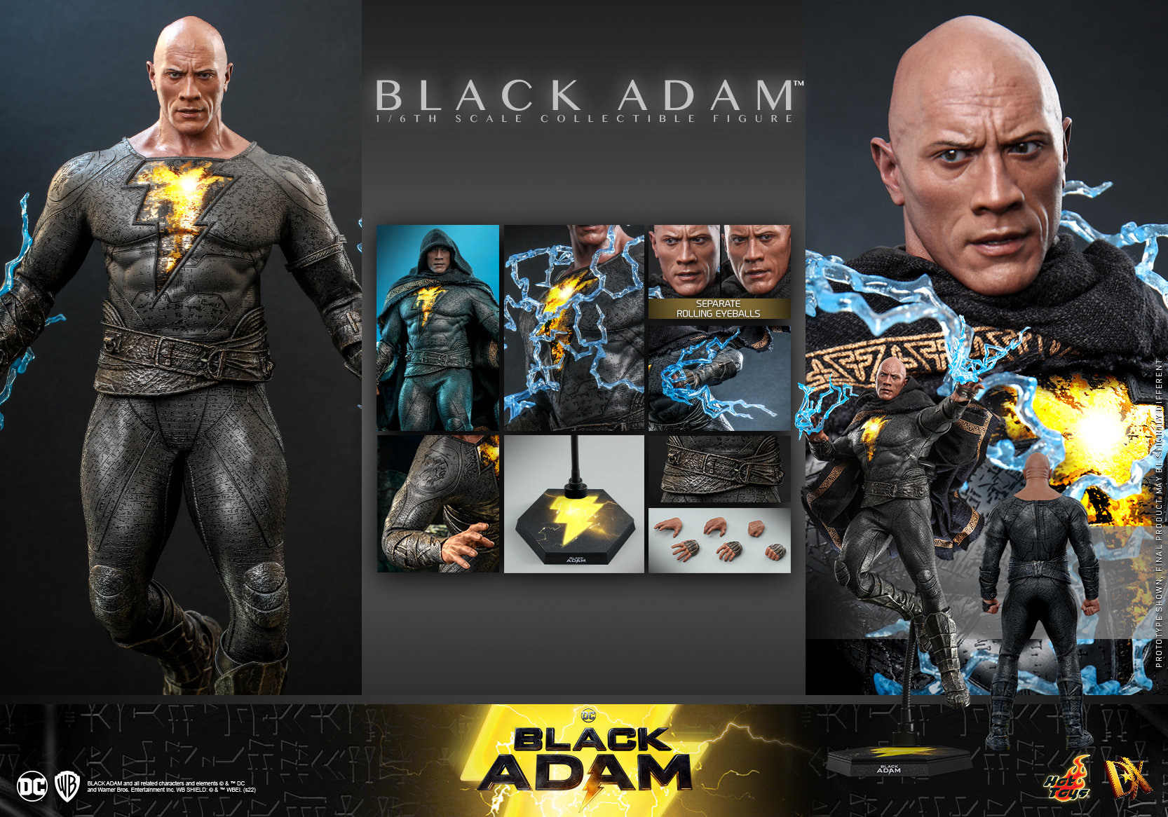 Hot Toys - Black Adam - 1/6th scale Black Adam Collectible Figure
