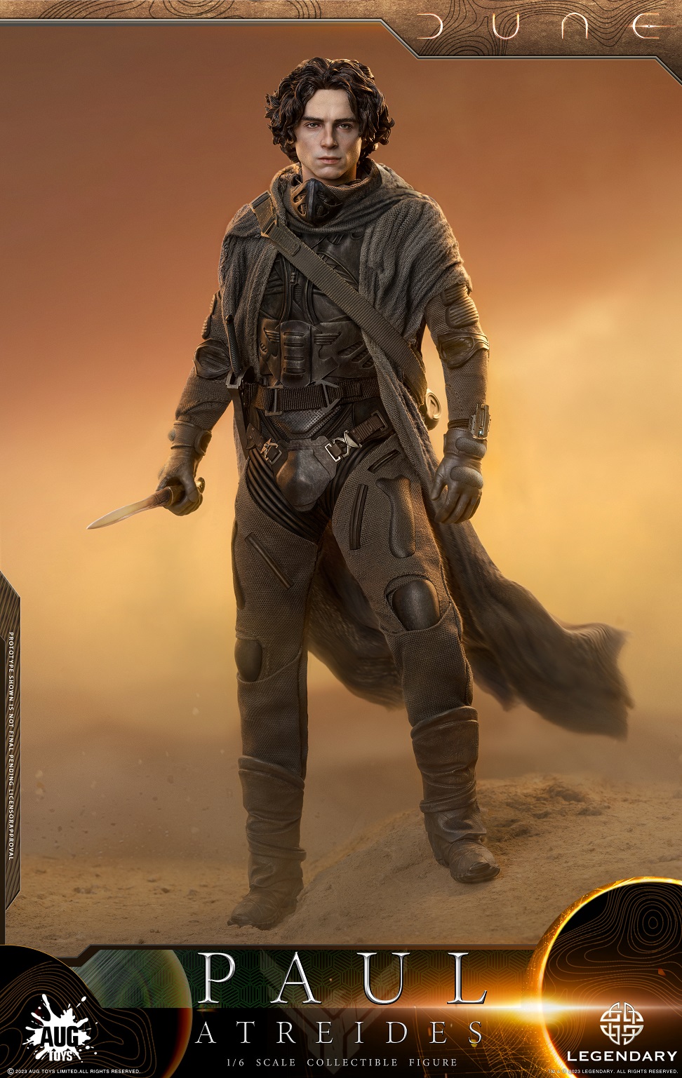 AUG TOYS 1/6 Dune - Paul Atreides (Distillation Suit)