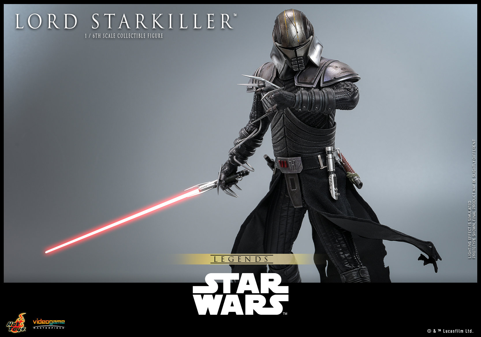 Hot Toys – Star Wars - 1/6th scale Lord Starkiller Collectible Figure