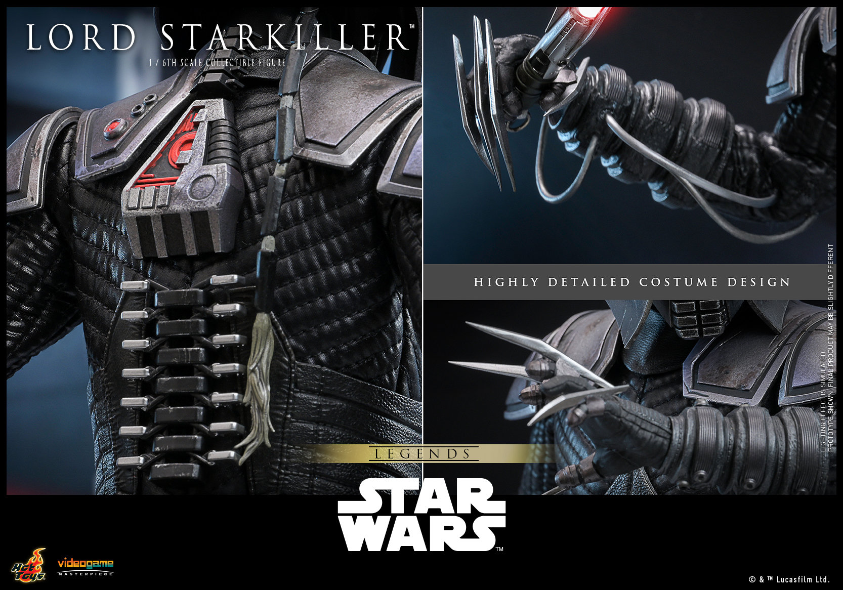 Hot Toys – Star Wars - 1/6th scale Lord Starkiller Collectible Figure