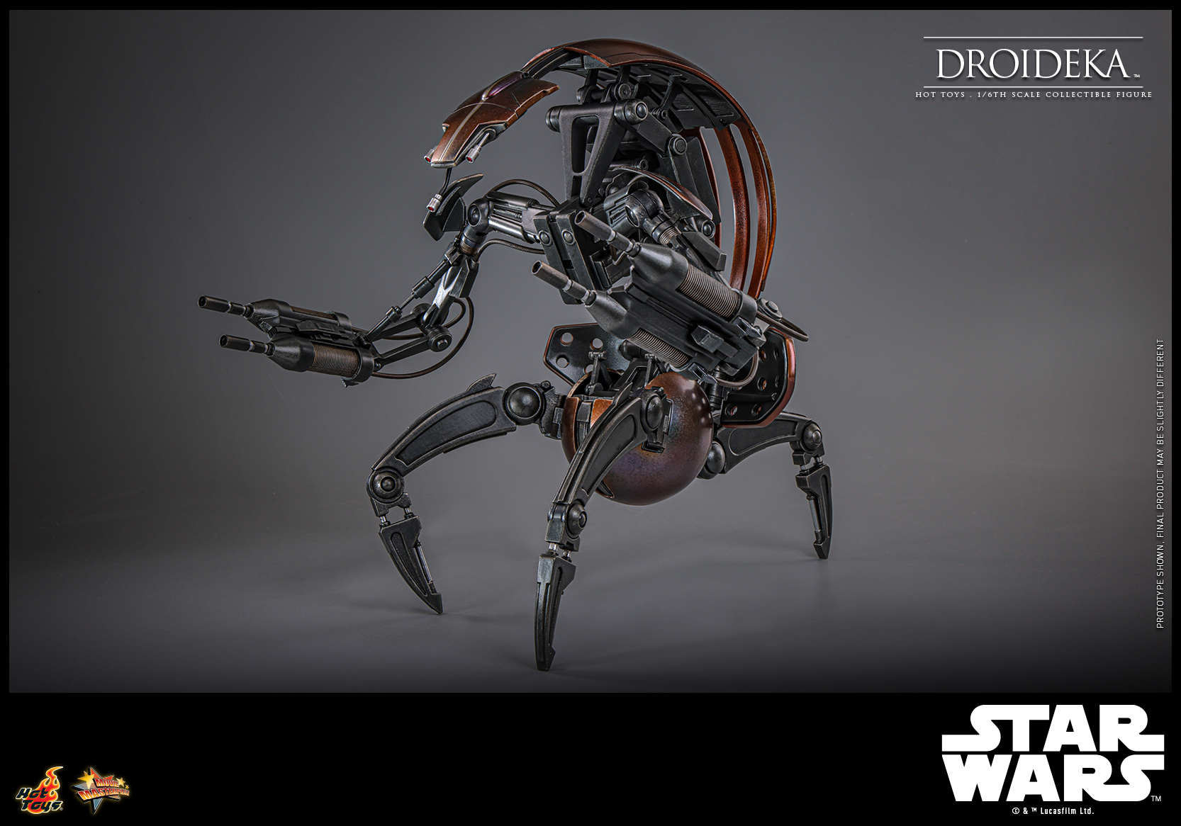 Hot Toys – Star Wars: The Phantom Menace - 1/6th scale Droideka ...
