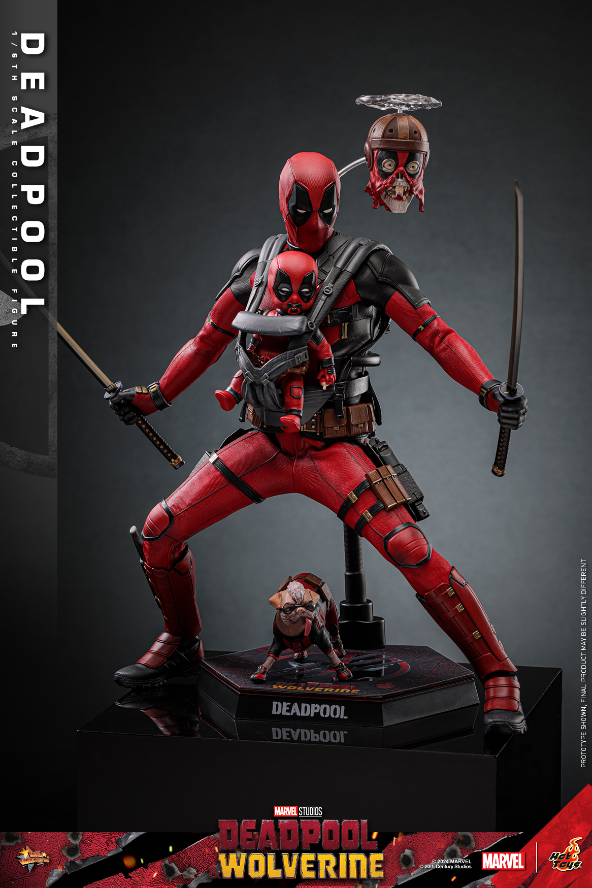 Hot Toys - Deadpool & Wolverine - 1/6th scale Deadpool Collectible Figure