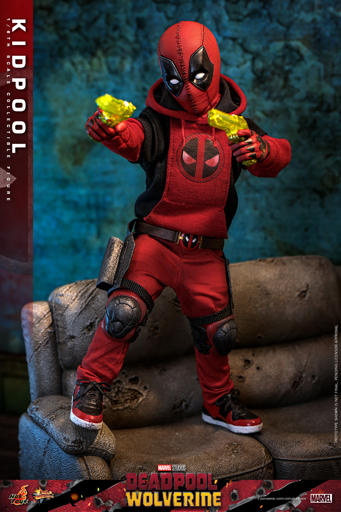 Hot Toys – Deadpool & Wolverine - 1/6th scale Kidpool Collectible Figure