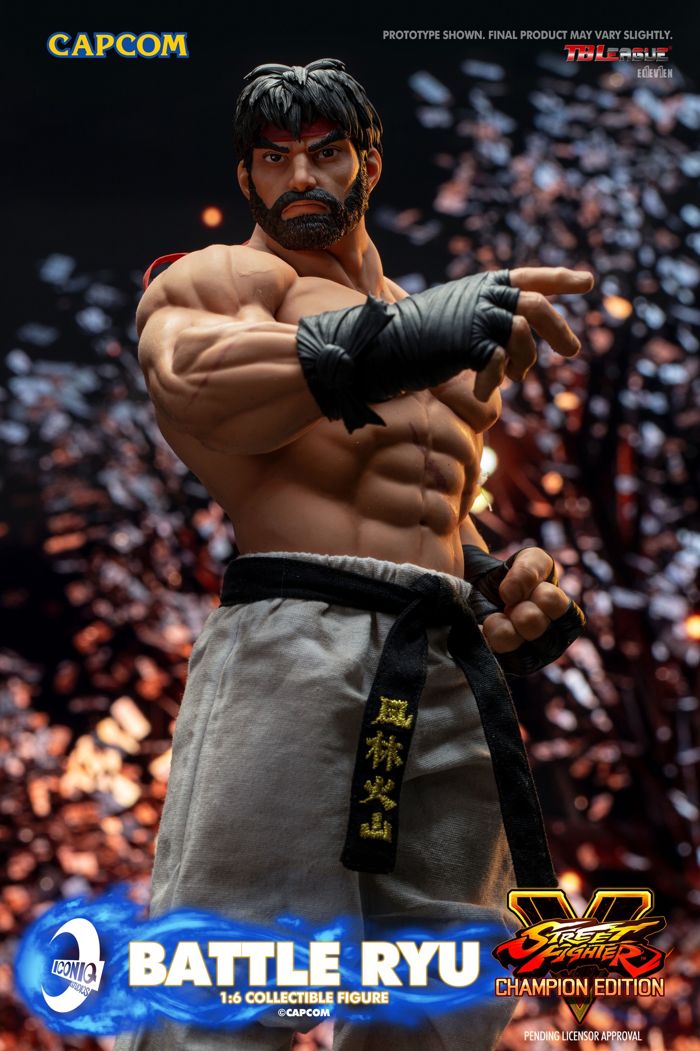 Iconiq Studios Battle Ryu – 1/6 Scale Street Fighter Collectible Figure