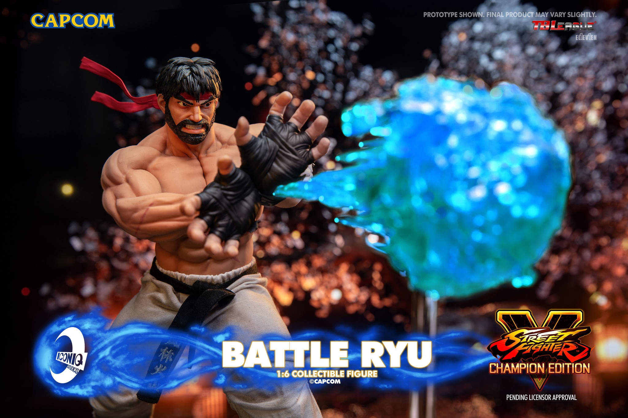 Iconiq Studios Battle Ryu – 1/6 Scale Street Fighter Collectible Figure