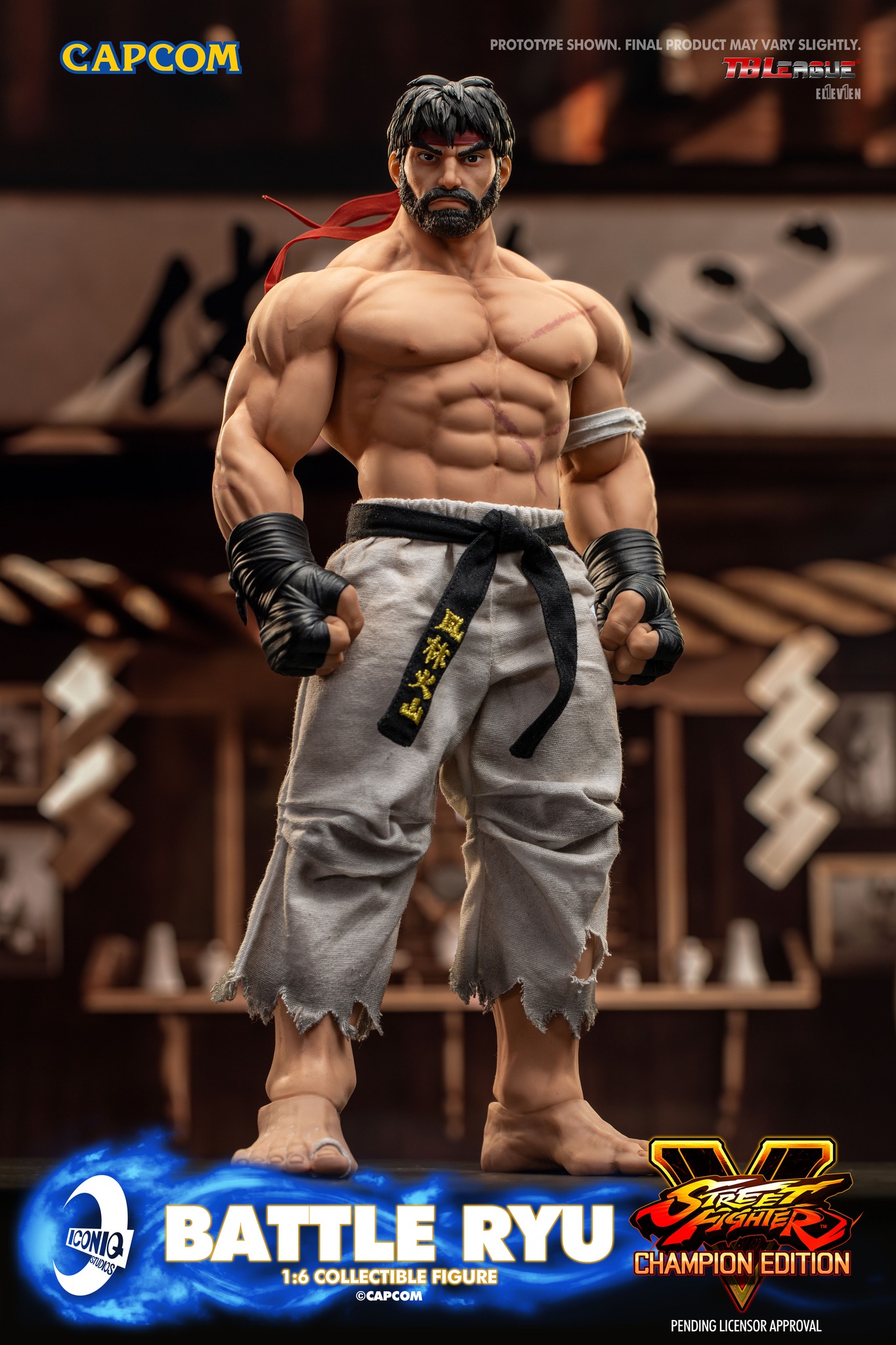 Iconiq Studios Battle Ryu – 1/6 Scale Street Fighter Collectible Figure