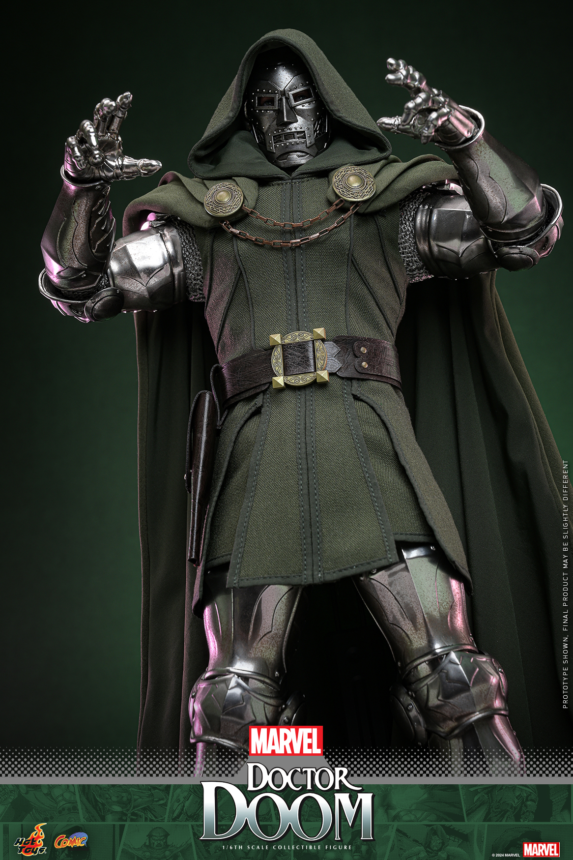 Hot Toys - Marvel Comics - 1/6th scale Doctor Doom Collectible Figure