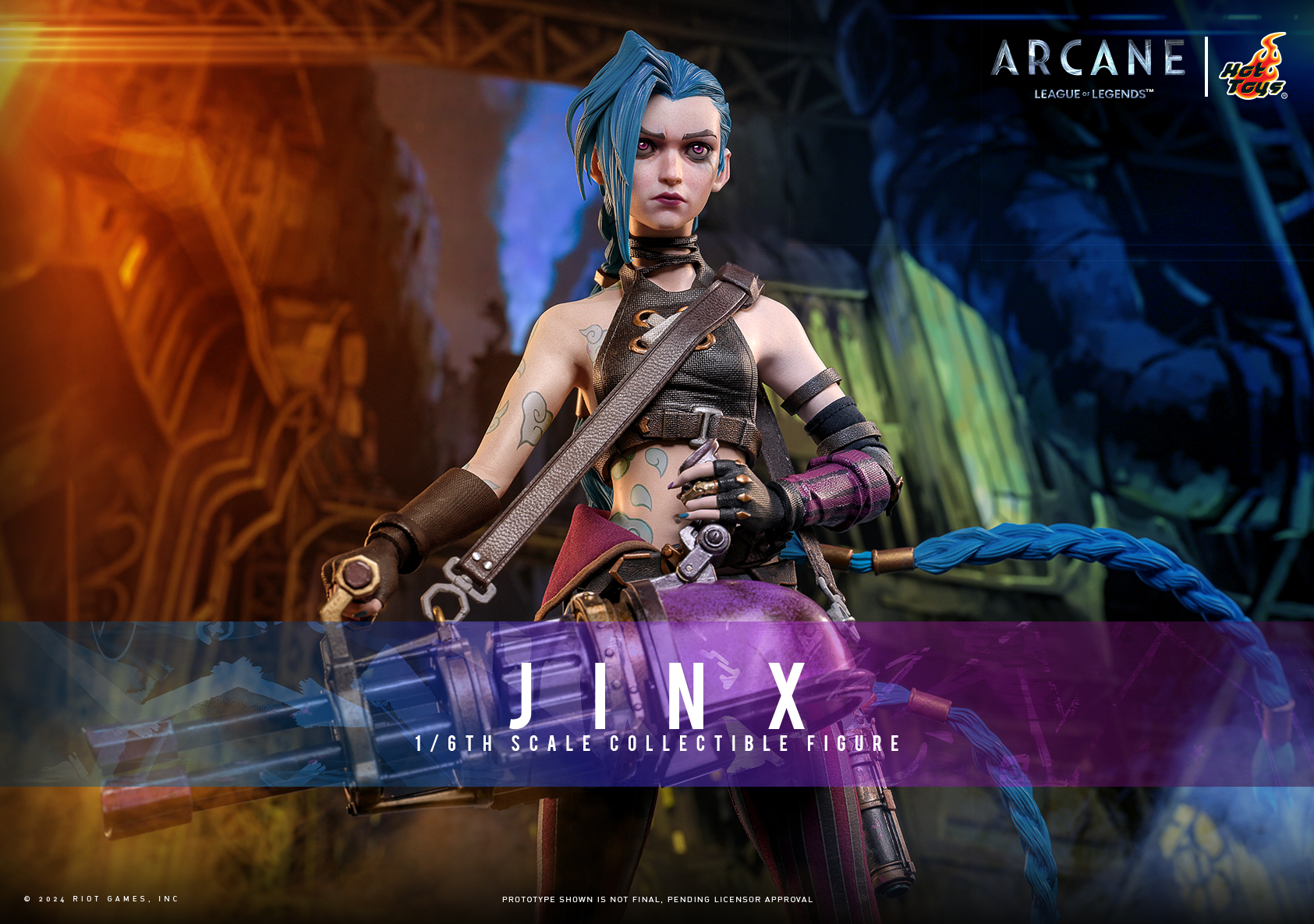 Hot Toys – Arcane - 1/6th scale Jinx Collectible Figure