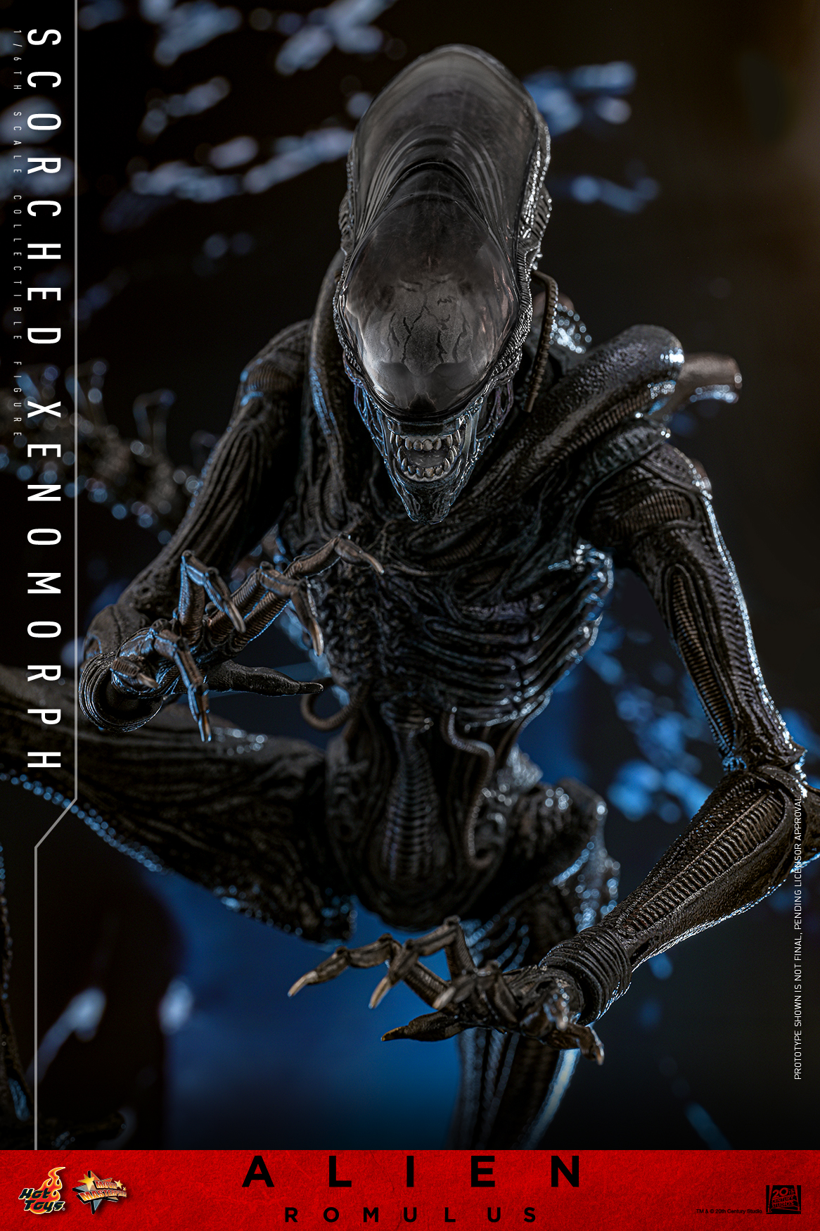 Hot Toys - Alien: Romulus - 1/6th scale Scorched Xenomorph Collectible ...