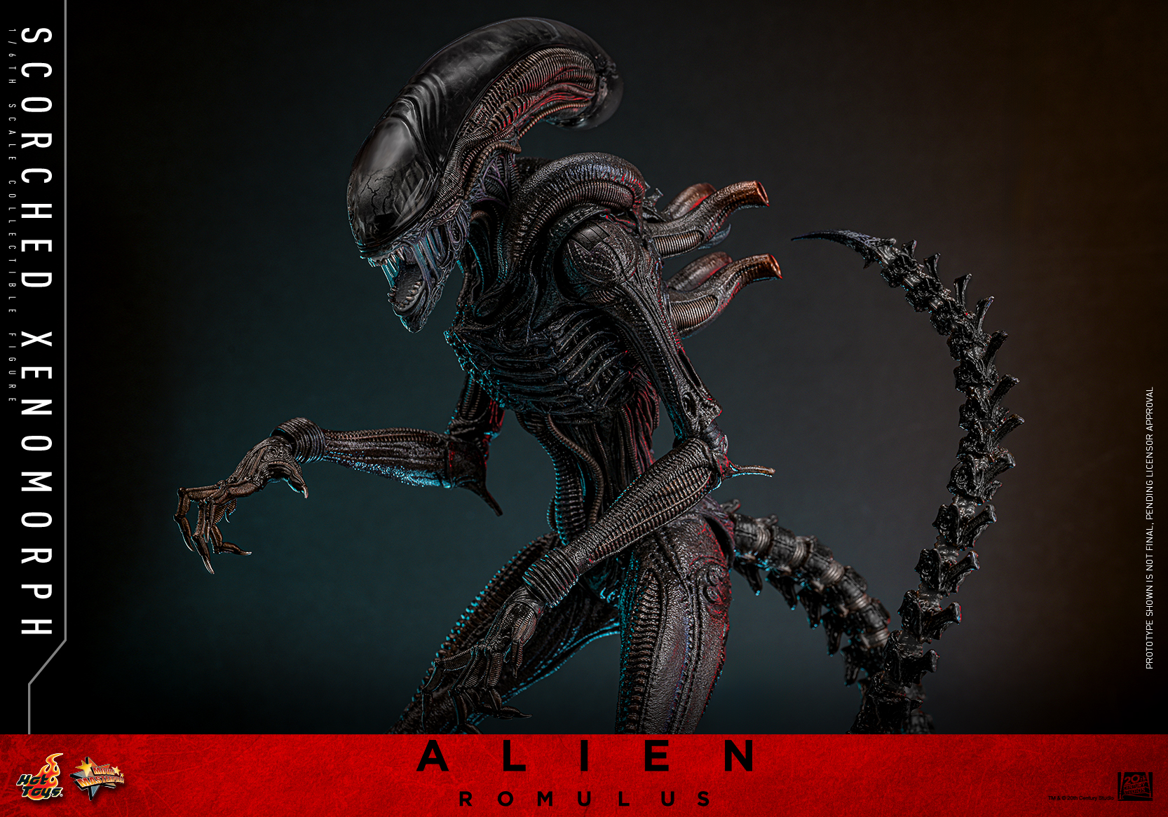 Hot Toys - Alien: Romulus - 1/6th scale Scorched Xenomorph Collectible ...