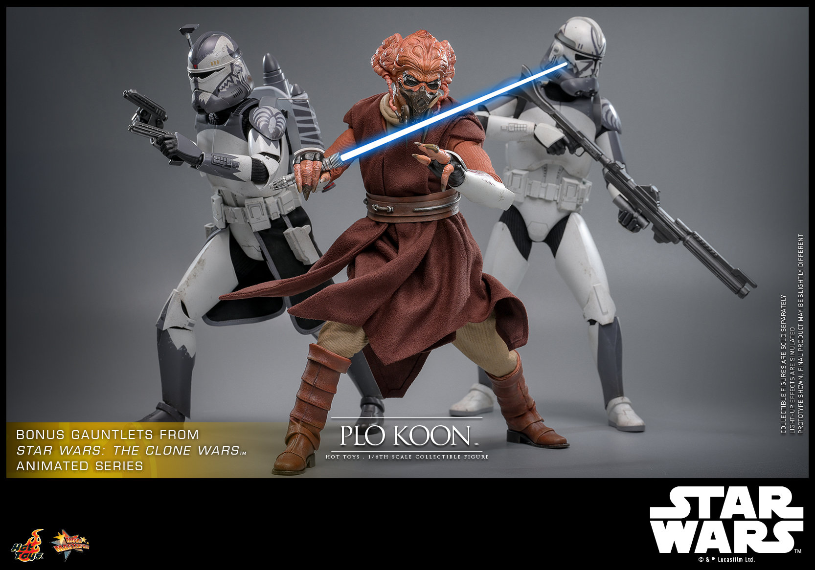 Hot Toys – Star Wars: Episode III Revenge of the Sith - 1/6th scale Plo Koon Collectible Figure
