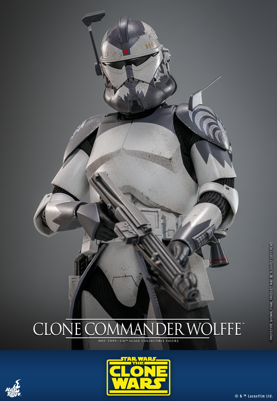 Hot Toys – Star Wars: The Clone Wars - 1/6th scale Clone Commander ...