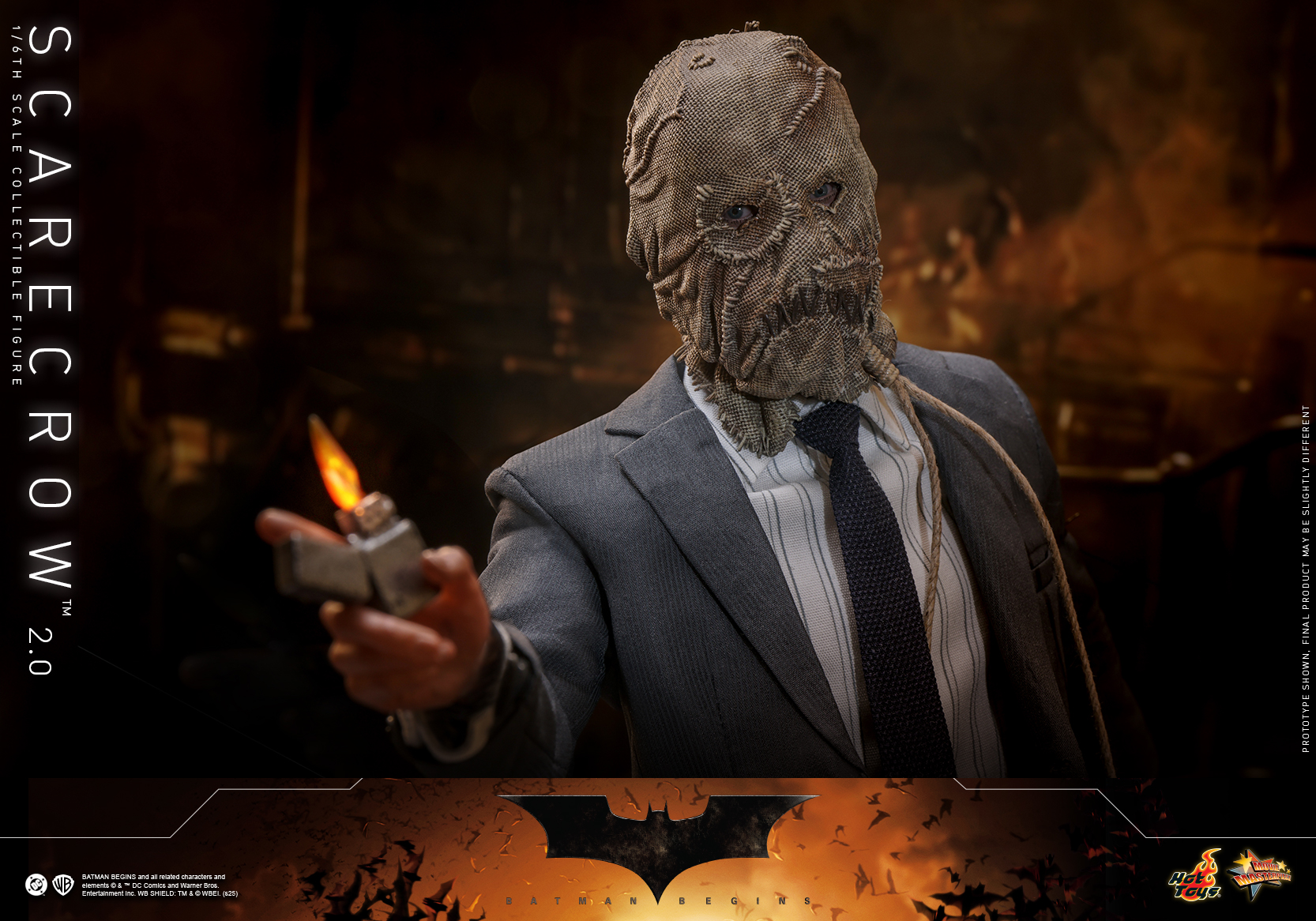 Hot Toys – Batman Begins - Scarecrow 2.0 1/6th scale Collectible Figure