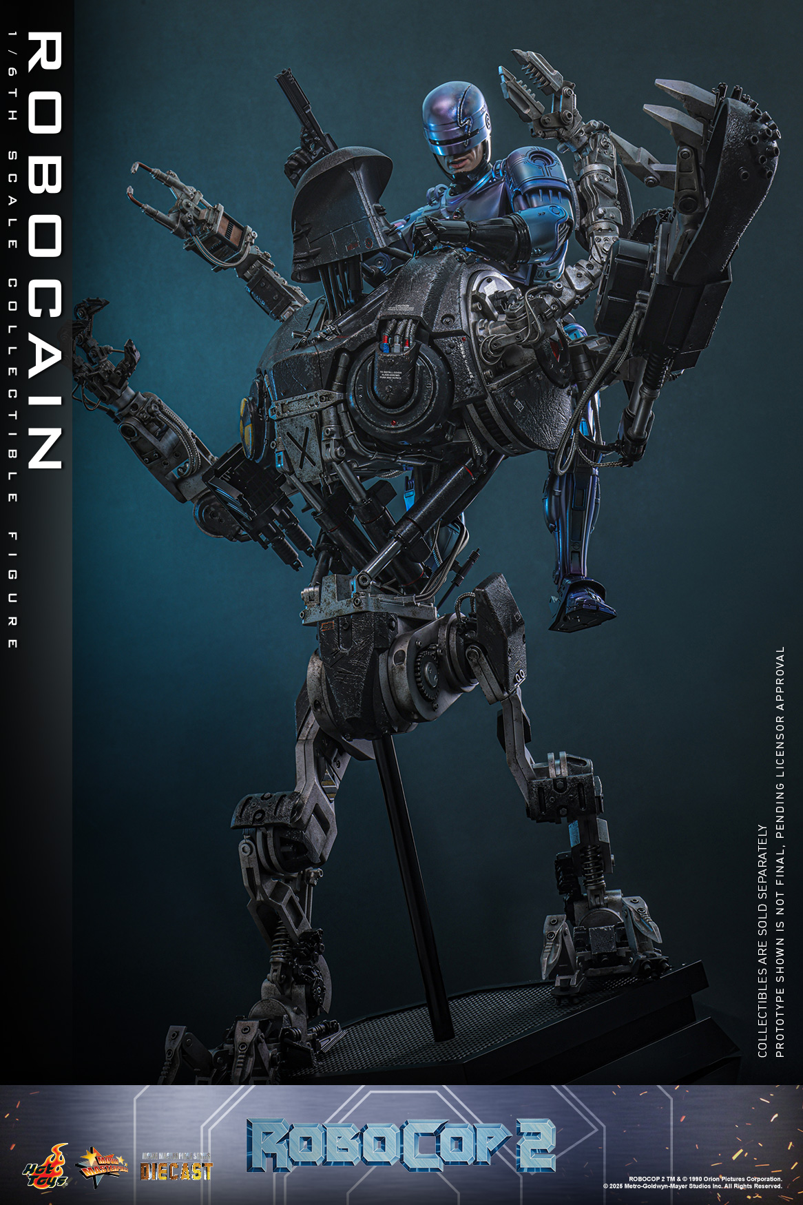 Hot Toys - RoboCop 2 - 1/6th scale RoboCain Collectible Figure