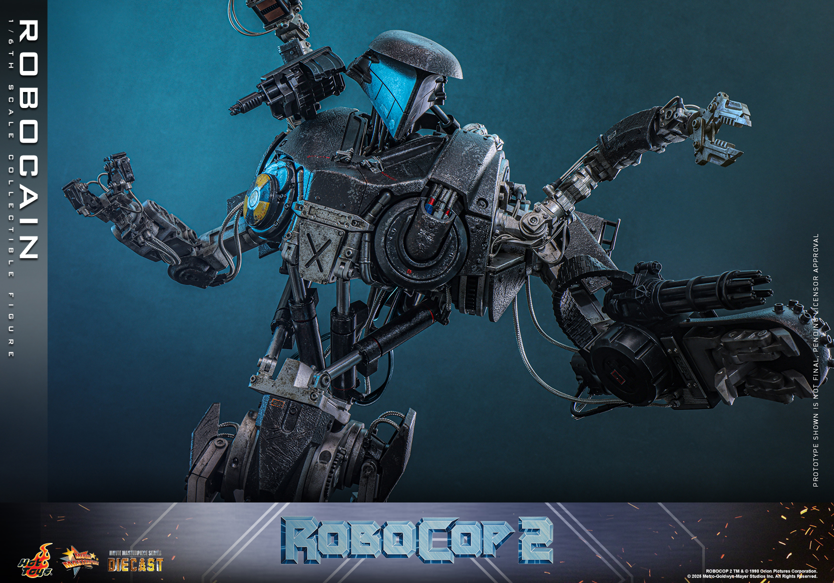 Hot Toys - RoboCop 2 - 1/6th scale RoboCain Collectible Figure