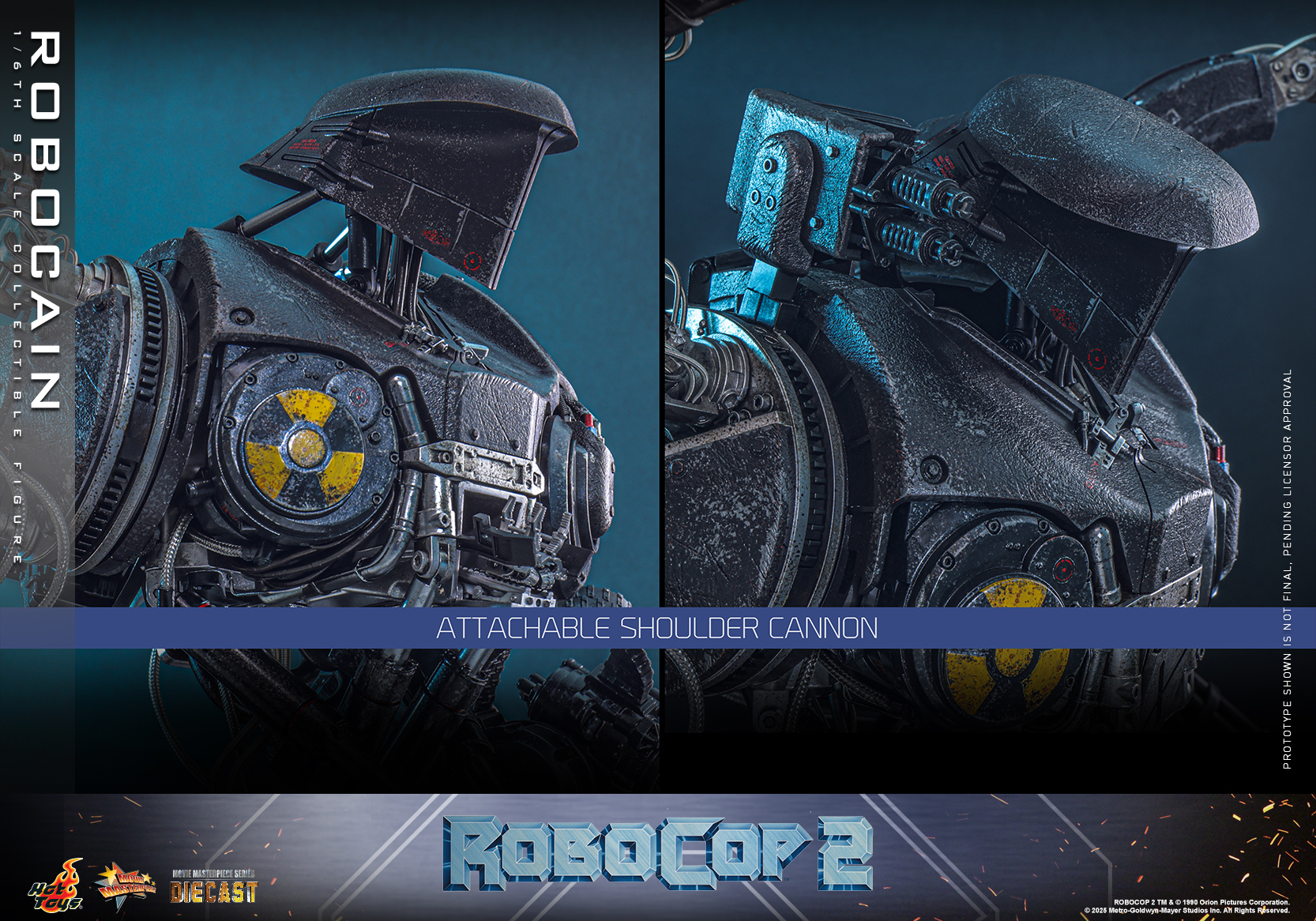 Hot Toys - RoboCop 2 - 1/6th scale RoboCain Collectible Figure