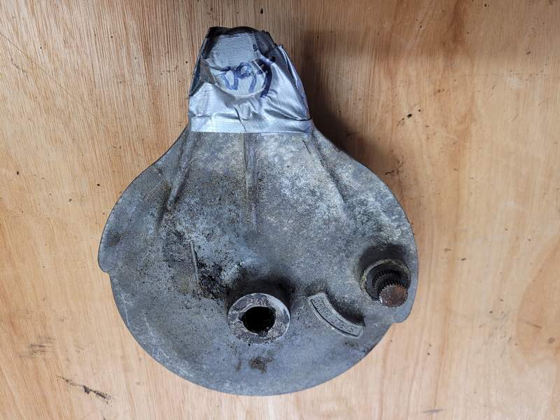 KAWASAKI Z650 REAR BRAKE PLATE