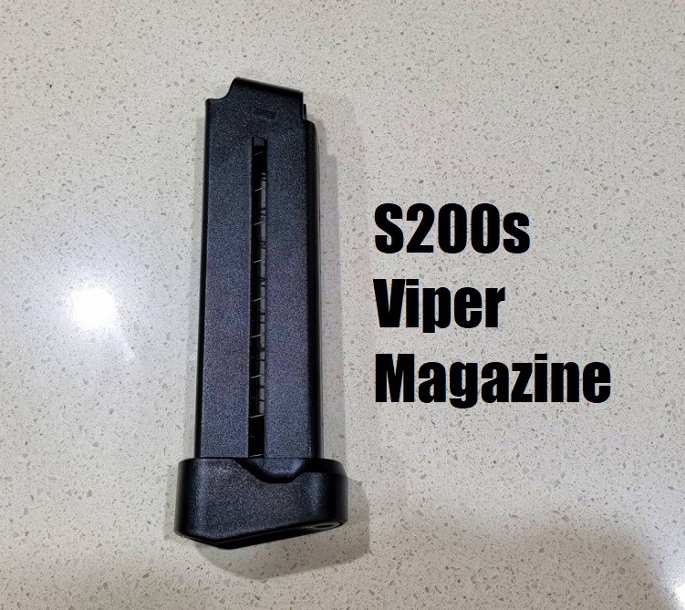 S200s Viper ZWQ 10 dart Stefan/Short Dart Black Magazine