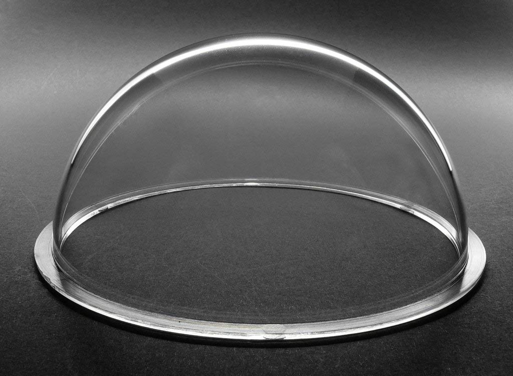 4.5" Clear Acrylic CCTV Dome