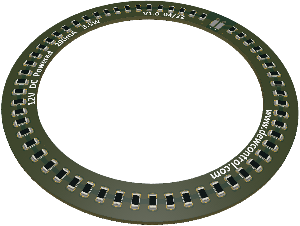 Dew Heater Module - Large for 4" and larger domes