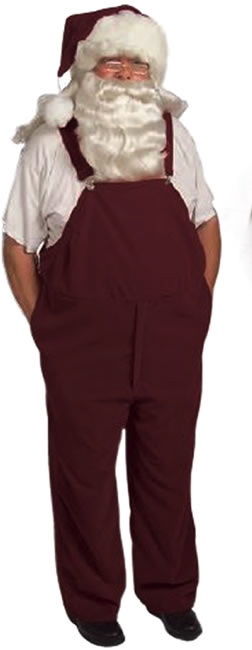 Halco Velvet Santa Overalls and Coat combo