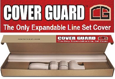 ©CoverGuard™ 4.5'' Adjustable Mini Split Line Set Cover for Multi Zone ...