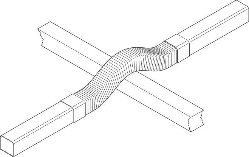3'' PVC Line Cover for Mini Split Systems Extendable