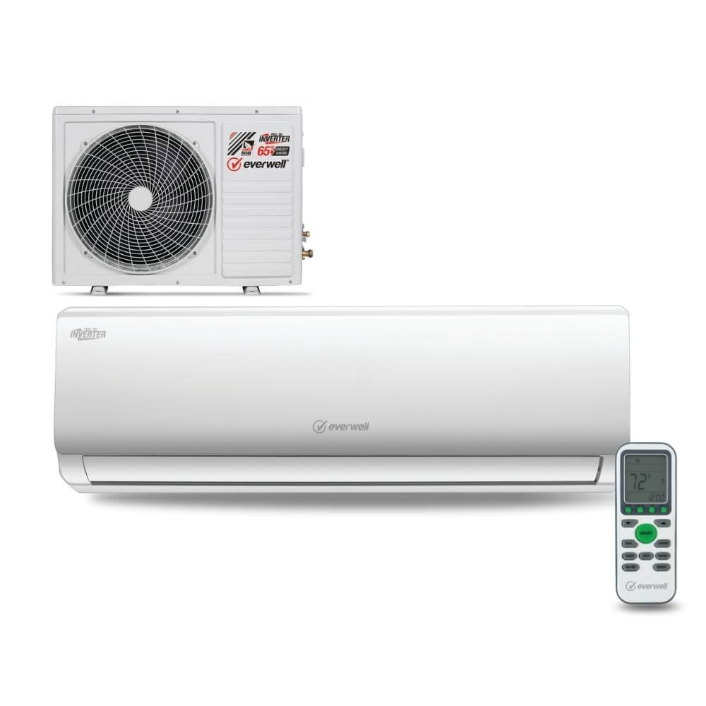 Everwell 12,000 Btu 115v Mini Split AC System - MGTC1213C-20