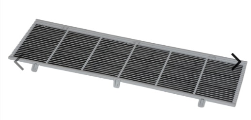 Front Grill Replacement for Floor Ceiling Mount Mini Split Systems