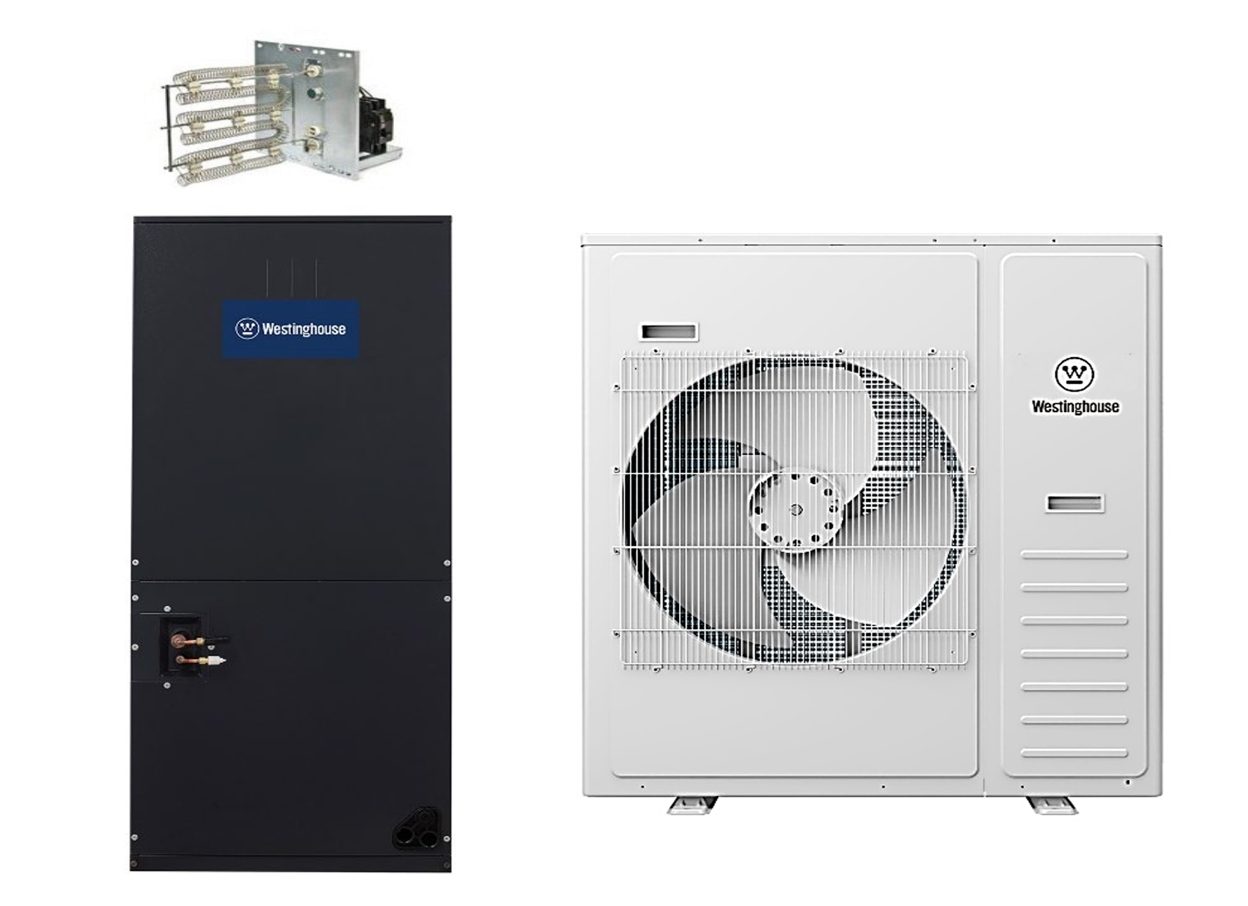 Westinghouse 36000 Btu Central AHU Mini Split Heat Pump - (-13°F), 18 ...