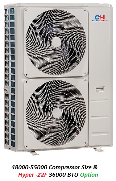 C&H Custom Multi 2-5 Zone Mini Split Hyper Heat Pump AC