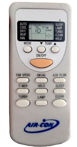 AirCon Sapphire Series Remote Control