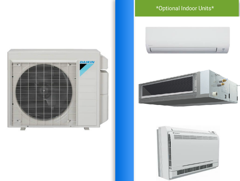 Daikin 12000 Btu 20 SEER Aurora Series Mini Split Heat Pump AC